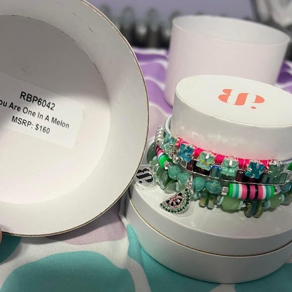 Jewelry | Bomb Party Summer Stacks 223 You Are One In A Melon | Poshmark